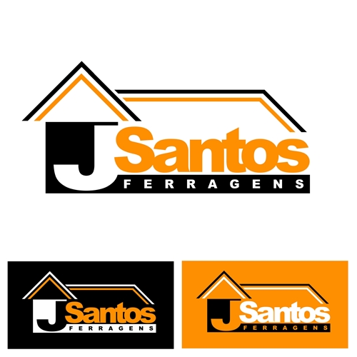 j. santos ferragens | Criação de Logo Para Outros