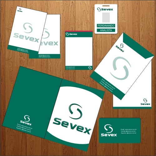 Sevex | Criação de Logo e Papelaria (6 itens) Para Produçao e comer...
