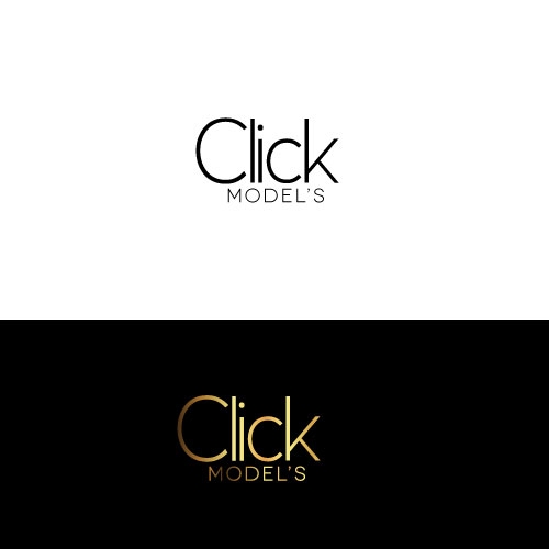CLICK MODELS | Criação de Logo Para Agência de modelos fotográficos