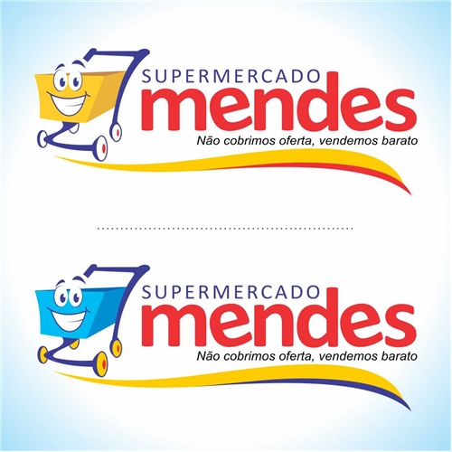 Criação de Logo Para Supermercado
