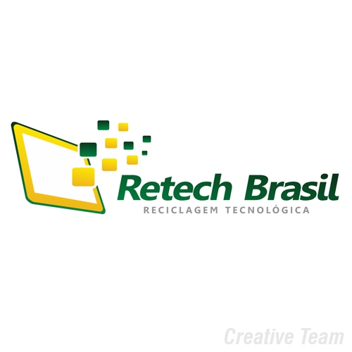 Retech Brasil | Criação de Logo Para reciclagem tecnologica de equi...