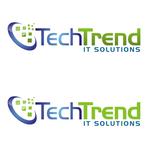 Logo TechTrend | Criação de Logo e Papelaria (6 itens) Para TI / DE...