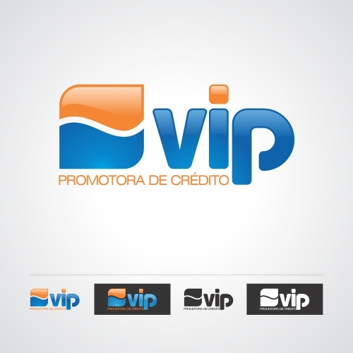 VIP promotora de credito | Criação de Logo Para emprestimos e finan...
