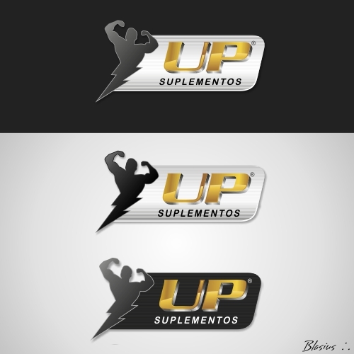 UP Suplementos | Criação de Logo Para Suplementos Alimentares, Supl...