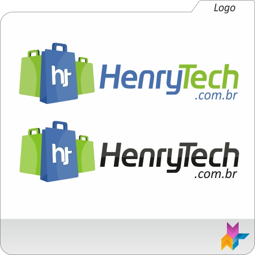 Henry Tech | Criação de Logo Para E-Commerce www.henrytech.com.br