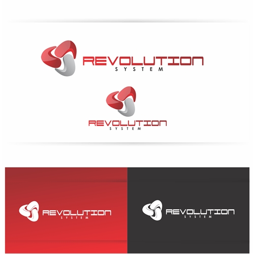 Revolution System | Criação de Logo Para Informática