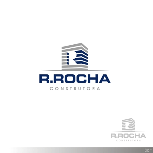 R Rocha Construtora | Criação de Logo Para Construção & Engenharia