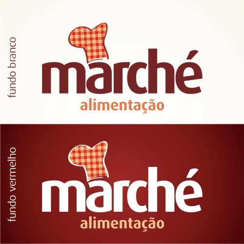 Marché Alimentaçao | Criação de Logo Para Refeiçoes Coletivas