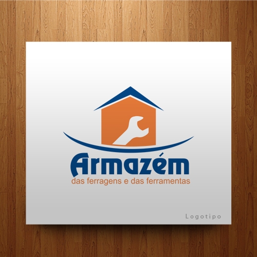 Logotipo Da Loja De Ferragens Top Ferragens Logotipo E Id Visual