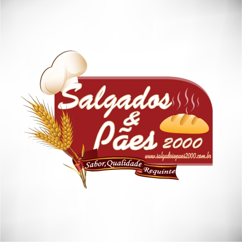 Criação de Logo Para SALGADOS FRITOS E ASSADO, PAES, EMPADAS E MINI...