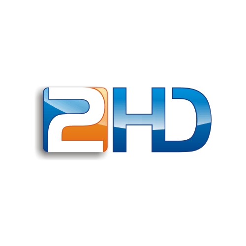 2HD | Criação de Logo em 3D Para Serviços Tecnológicos