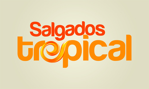 Salgados Tropical | Criação de Logo Para