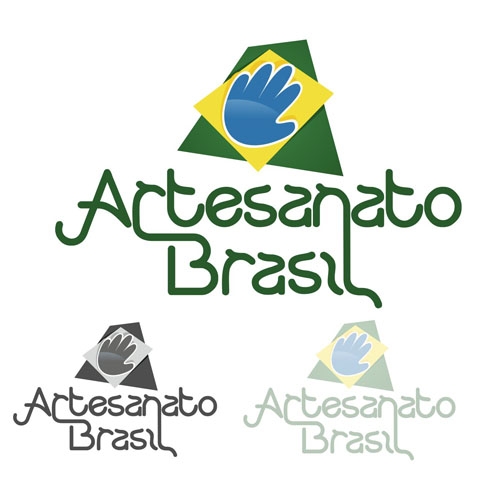 Logotipo De Arte E Artesanato