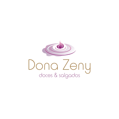 Dona Zeny Doces e Salgados,Nova logomarca - moderno, clean, inovaça...