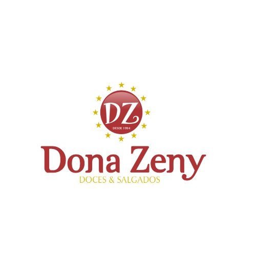 Dona Zeny Doces e Salgados,Nova logomarca - moderno, clean, inovaça...