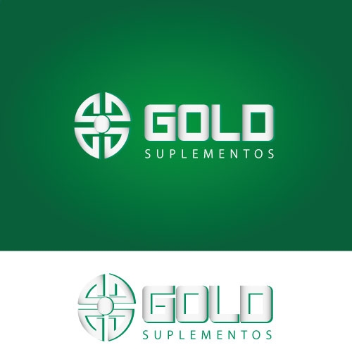 GOLD SUPLEMENTOS | Criação de Logo Para Saúde & Nutrição