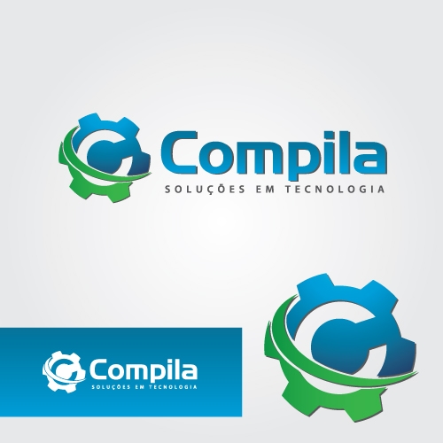 Compila Processamento Eletrônico de Dados | Criação de Logo Para Me...