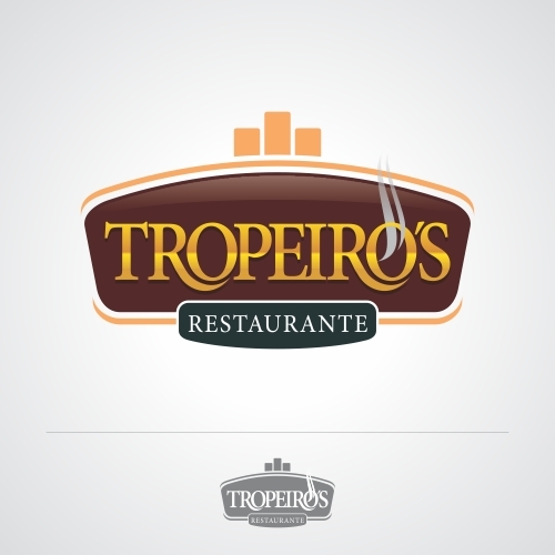 TROPEIRO'S RESTAURANTE | Criação de Logo Para Alimentos & Bebidas