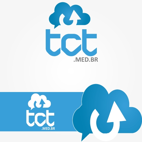 TCT.med.br/ TCT.radio.br | Criação de Logo Para Saúde & Nutrição