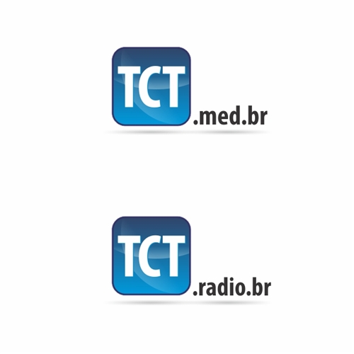 TCT.med.br/ TCT.radio.br | Criação de Logo Para Saúde & Nutrição