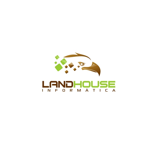 Land House Informática | Criação de Logo Para Computador & Internet