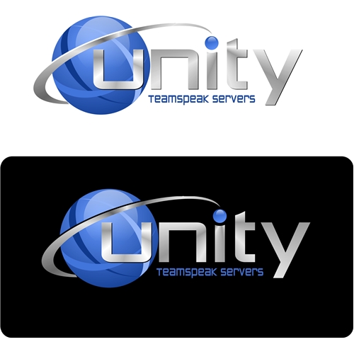 Unity Teamspeak Servers | Criação de Logo Para Marketing & Comunicação