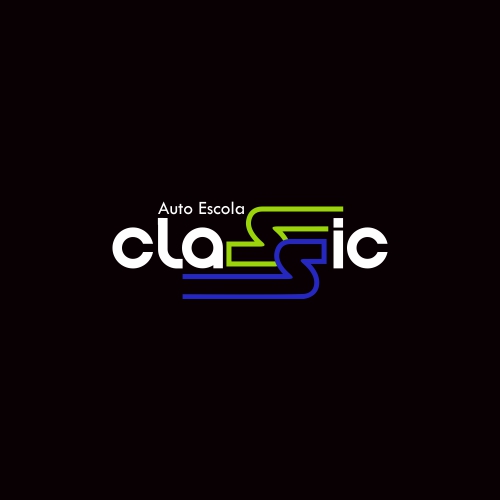 Auto Escola Classic | Criação de Logo Para