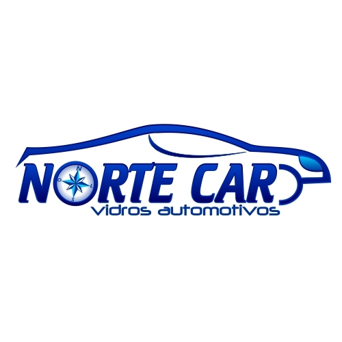 Norte Car vidros | Criação de Logo Para Automotivo