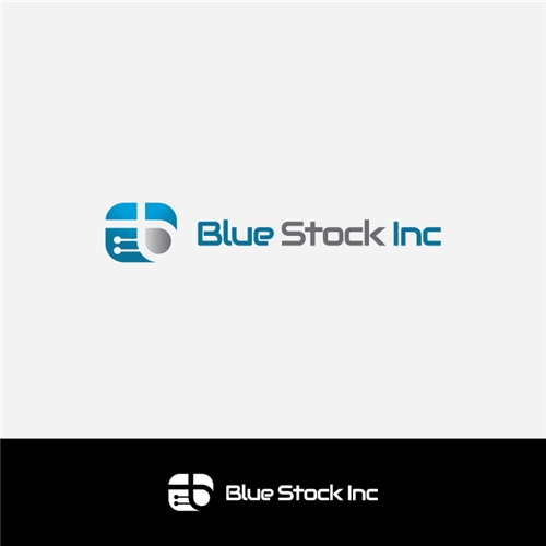 Blue Stock Inc | Criação de Logo Para Computador & Internet