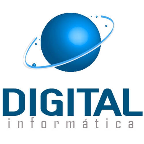 Logo DIGITAL INFORMATICA | Criação de Logo e Papelaria (6 itens) Pa...