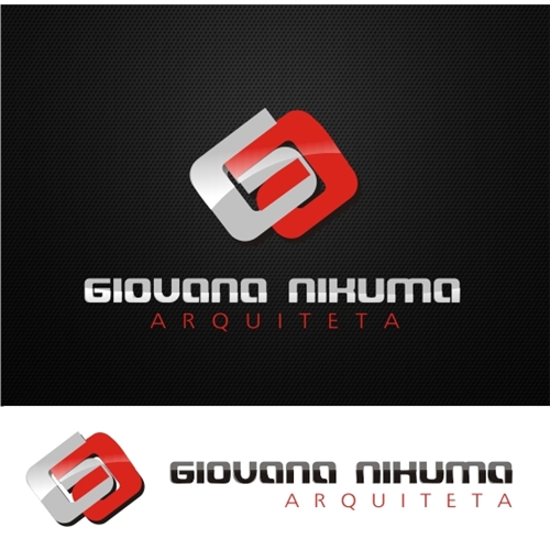 Giovana Nikuma | Criação de Logo e Cartao de Visita Para Arquitetura