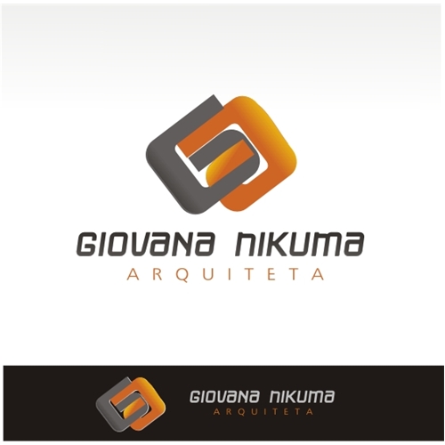 Giovana Nikuma | Criação de Logo e Cartao de Visita Para Arquitetura