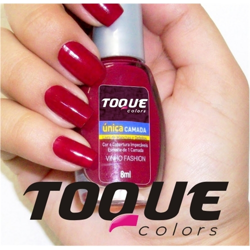 ESMALTES TOQUE COLORS | Criação de Logo Para Beleza