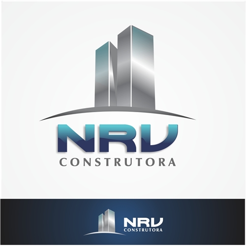 Logo em 3D para nrv construtora | sarc 1032442