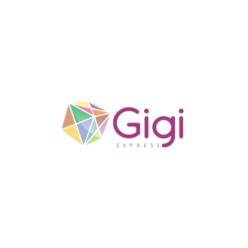 Gigi Express | Criação de Logo Para Artes & Entretenimento