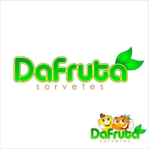 Dafruta Sorvetes | Criação de Logo Para