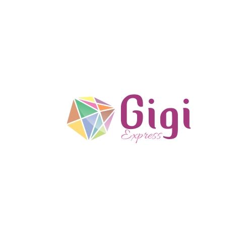 Gigi Express | Criação de Logo Para Artes & Entretenimento