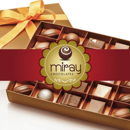 miray chocolates | Criação de Logo e Papelaria (6 itens) Para Alime...