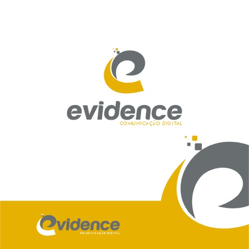 Evidence Comunicação Digital | Criação de Logo Para