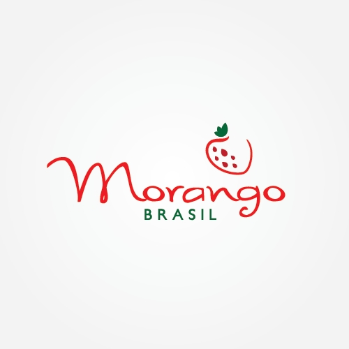 Morango Brasil | Criação de Logo Para