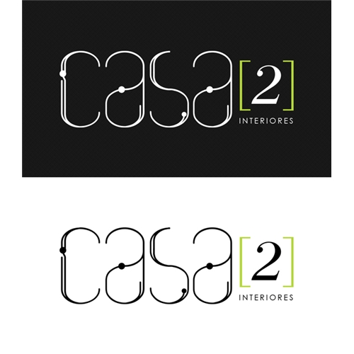 Casa2 Design de Interiores | Criação de Logo Para