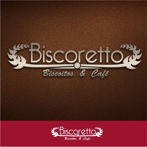 Biscoretto -> Slogan: Biscoitos & Café | Criação de Logo Para Alime...