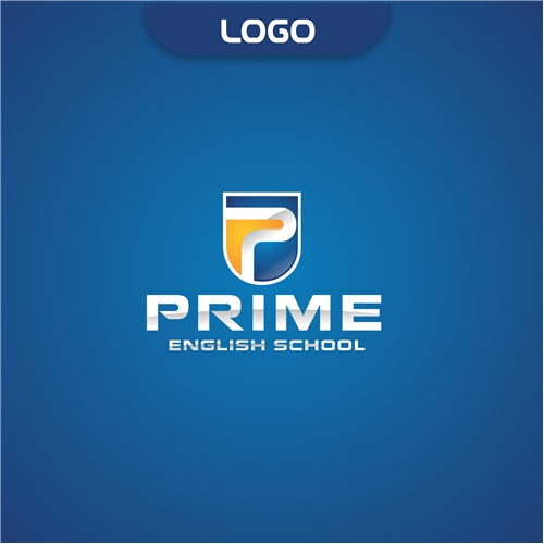 Prime English School | Criação de Logo Para Educação & Cursos
