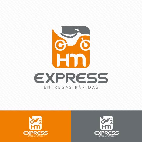 H M Express | Criação de Logo Para