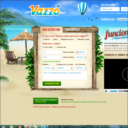Vazzô | Criação de Logo Para