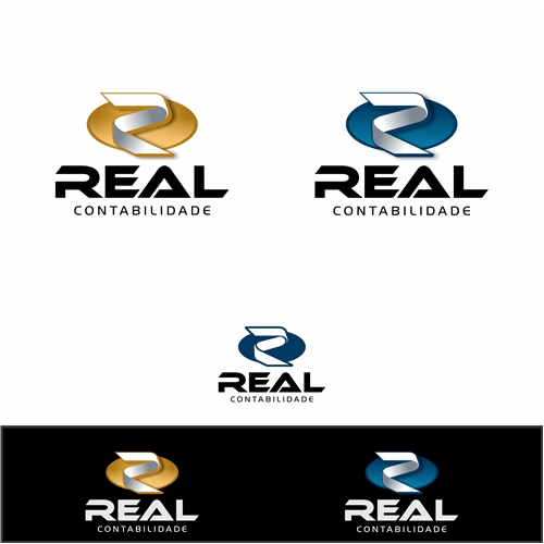 Real Contabilidade | Criação de Logo Para Contabilidade & Finanças