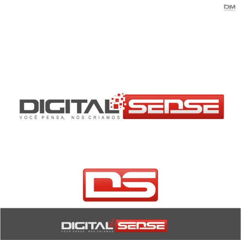 Digital Sense | Criação de Logo e Papelaria (6 itens) Para