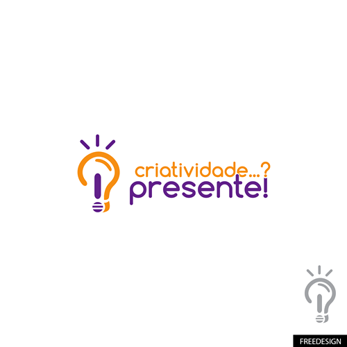 Criatividade...? Presente! | Criação de Logo Para
