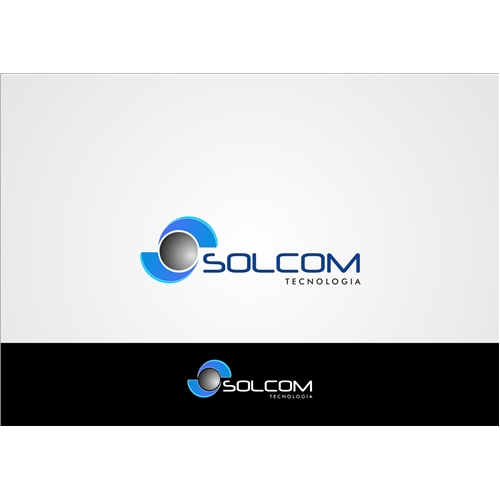 SOLCOM | Criação de Logo Para Computador & Internet