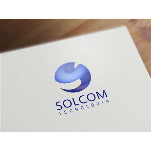 SOLCOM | Criação de Logo Para Computador & Internet